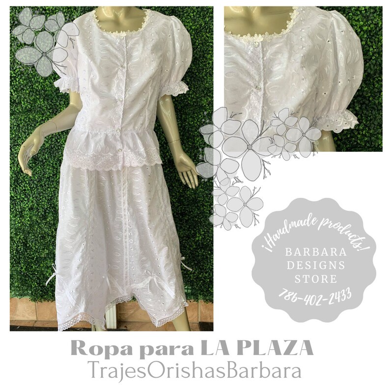 Ropa Para “la Plaza” Conjunto De Chambra Y Saya Para La Plaza. Ropa ...