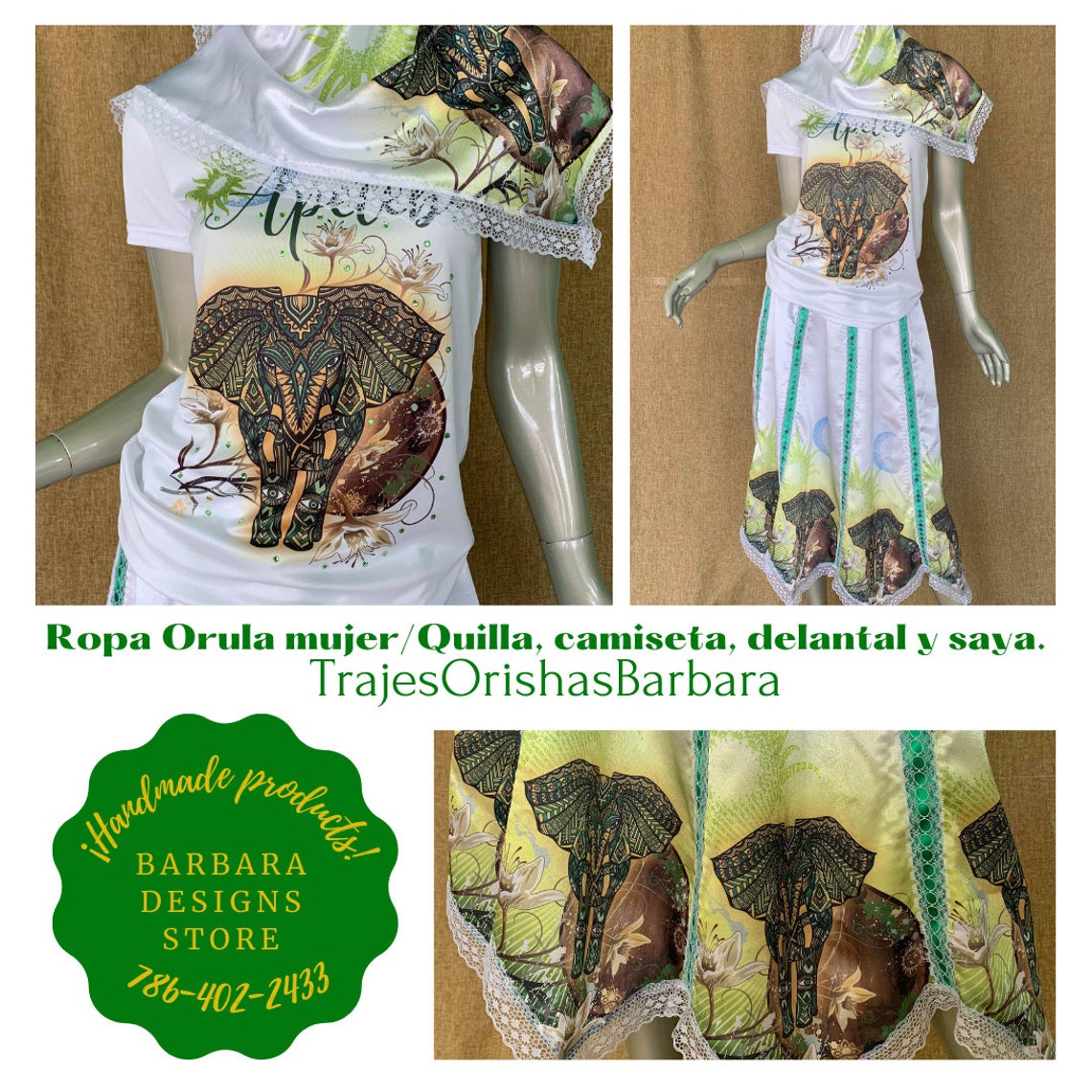 Apetebi Orula/ropa De APETEBI. Conjuntos Para Apetebi De: - Etsy