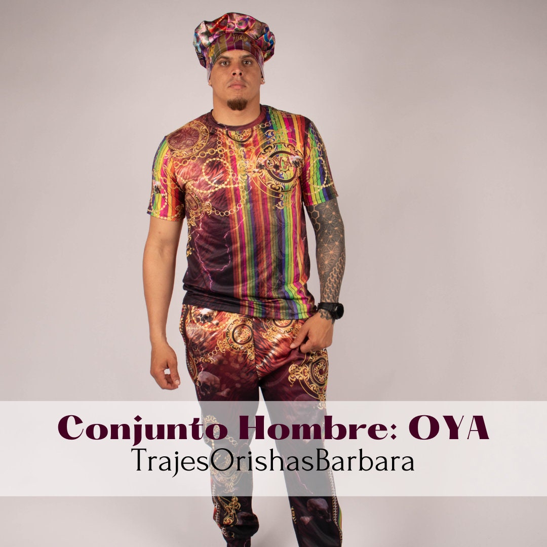 OYA Yansa/conjuntos Para Hombre De Oya/conjunto Full Print: Pullover ...