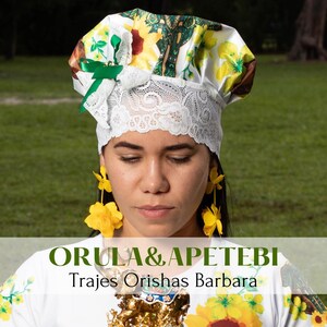 APETEBI Orula/set Saya Larga/set Apetebi : Gorro, Camiseta Y Saya Todo ...
