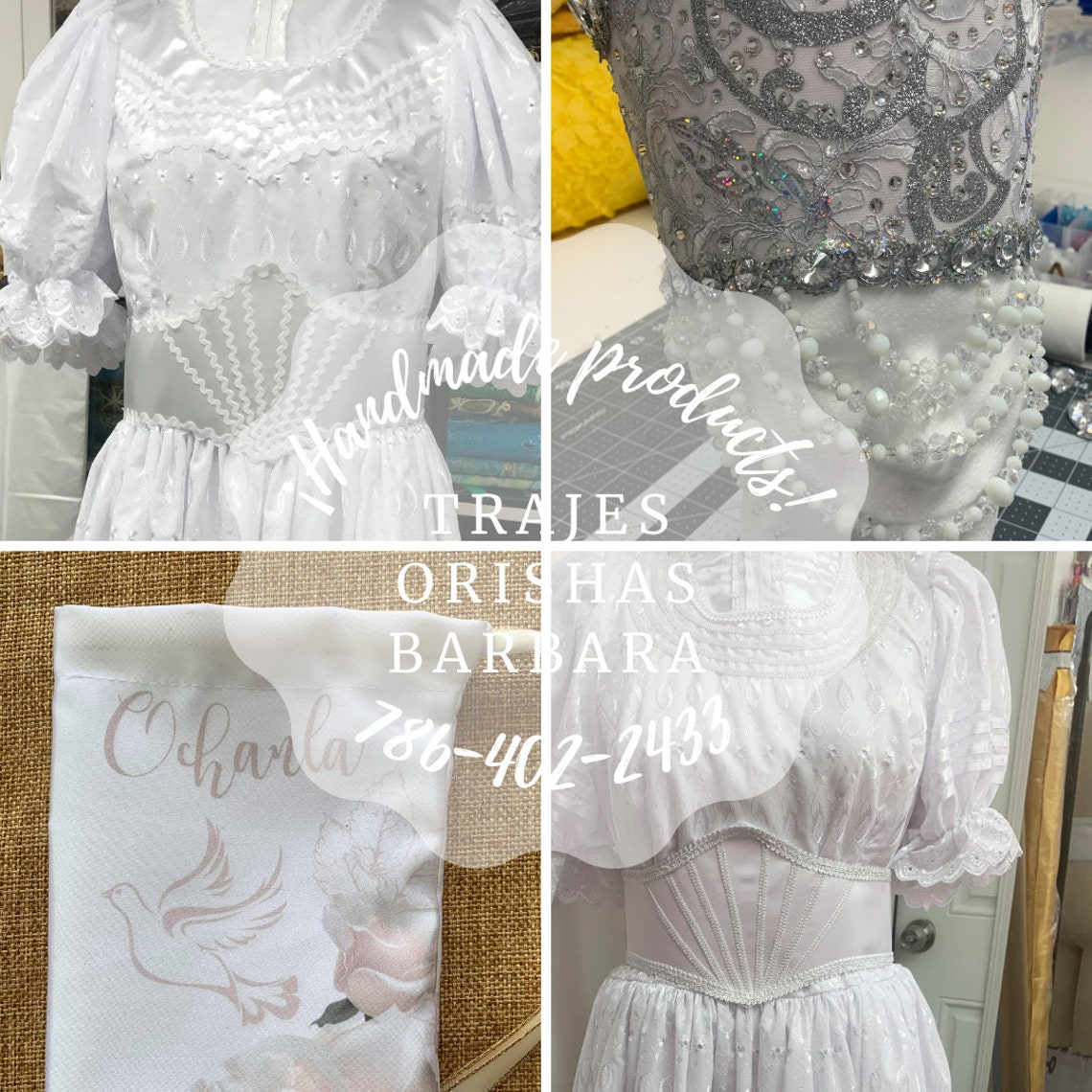 Traje De Gala Obatala/trajes De Obatala/ Obatala Costume/ | Etsy