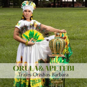 APETEBI Orula/set Saya Larga/set Apetebi : Gorro, Camiseta Y Saya Todo ...