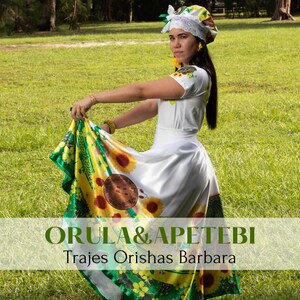 APETEBI Orula/set Saya Larga/set Apetebi : Gorro, Camiseta Y Saya Todo ...