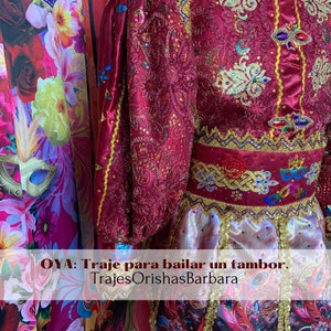 OYA/ TRAJE Para Bailar Un TAMBOR/ Traje Para Bailar Un Tambor Para ...