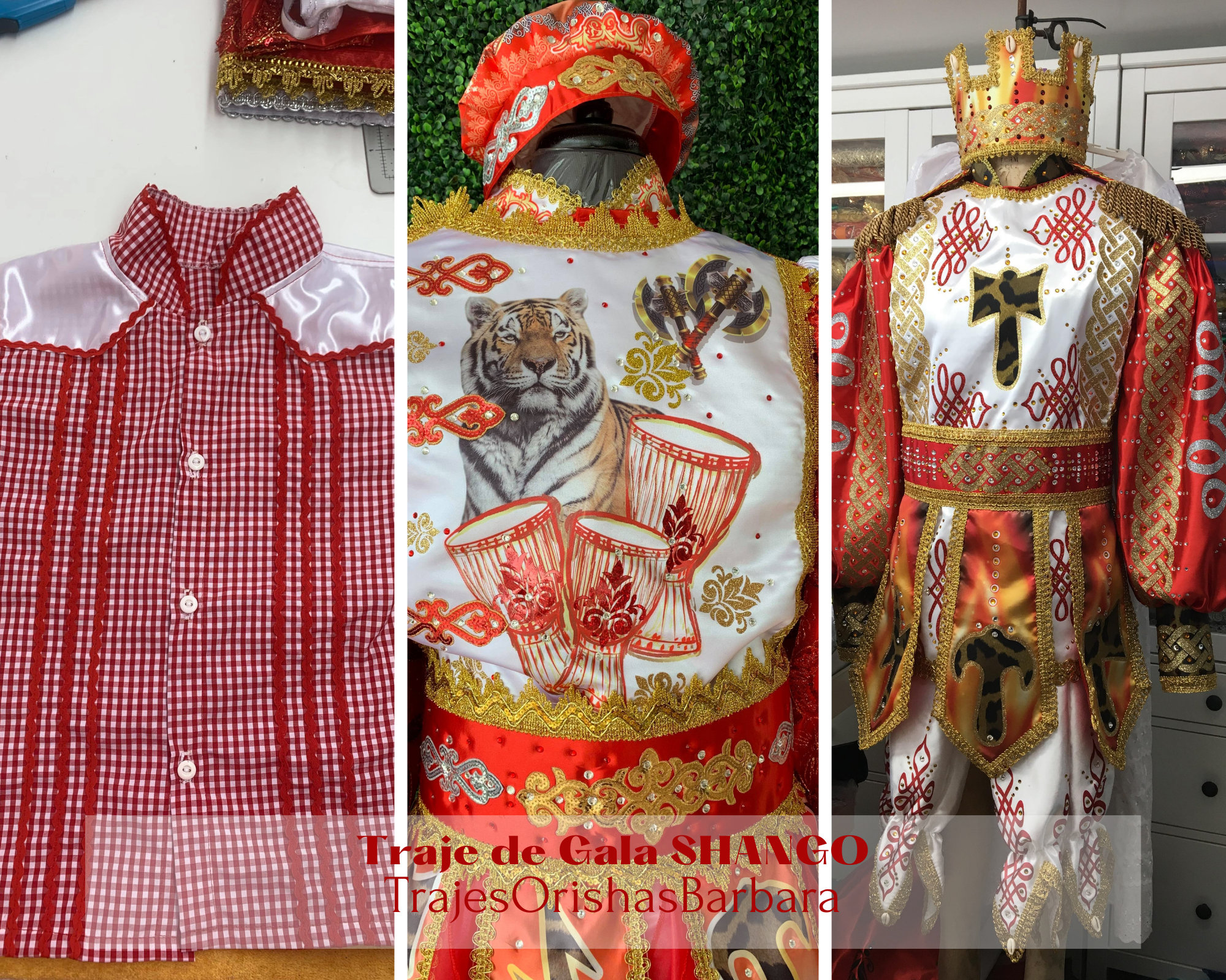 Traje De Gala Shango/trajes De Shango/shango Costume/ Traje De Gala ...