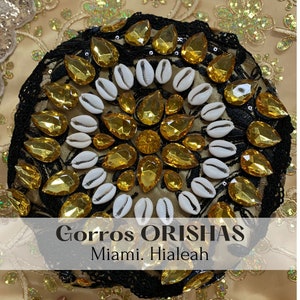 ORISHA Imperial/gorro De Santo/orisha/:gorro En Satín Brocado ...