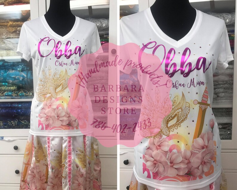 Obba: Conjunto Obba De Camiseta Y Saya Para El Diario . - Etsy