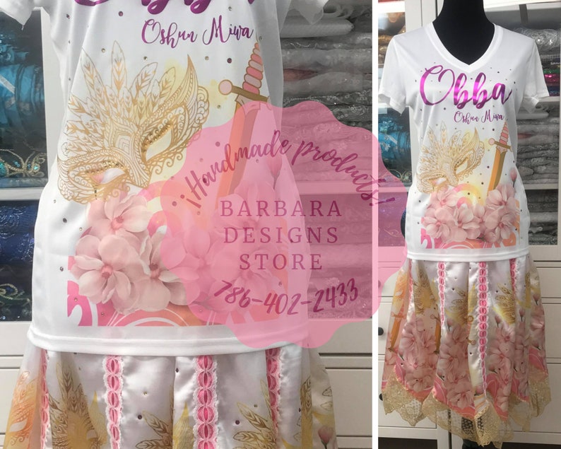 Obba: Conjunto Obba De Camiseta Y Saya Para El Diario . - Etsy