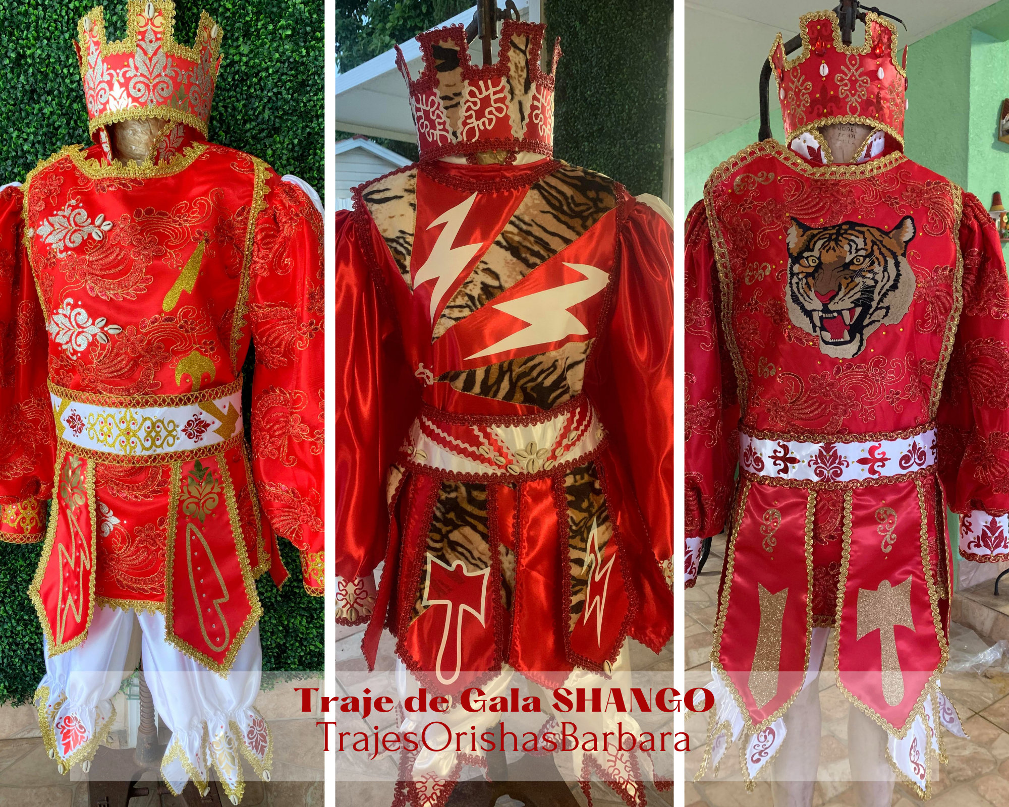 Traje De Gala Shango/trajes De Shango/shango Costume/ Traje De Gala ...