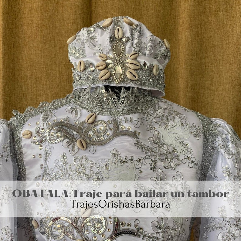 OBATALA: Traje De Obatala Para Bailar Un Tambor Hecho a - Etsy