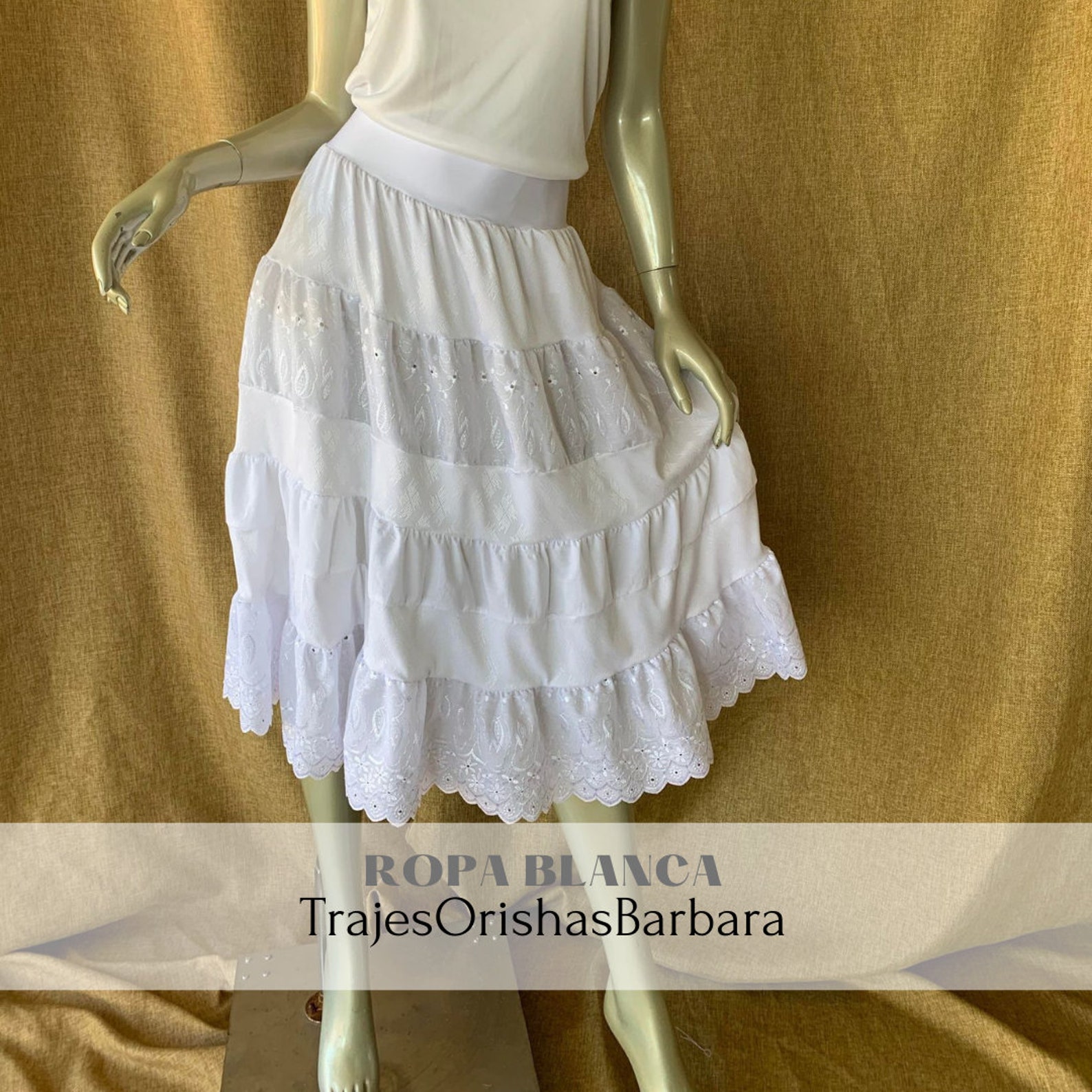 IYABO: Saya Blanca/ropa Para Iyabo/saya Blanca Para Iyawo/ Ropa ...