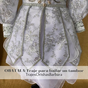 OBATALA: Traje De Obatala Para Bailar Un Tambor Hecho a Medida Para ...