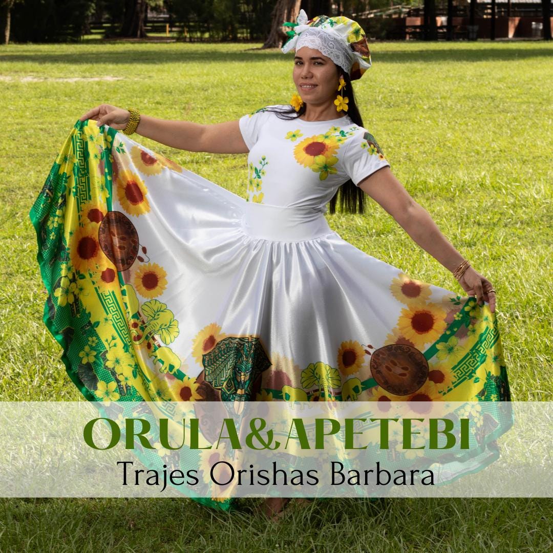 APETEBI Orula/set Saya Larga/set Apetebi : Gorro, Camiseta Y Saya Todo ...