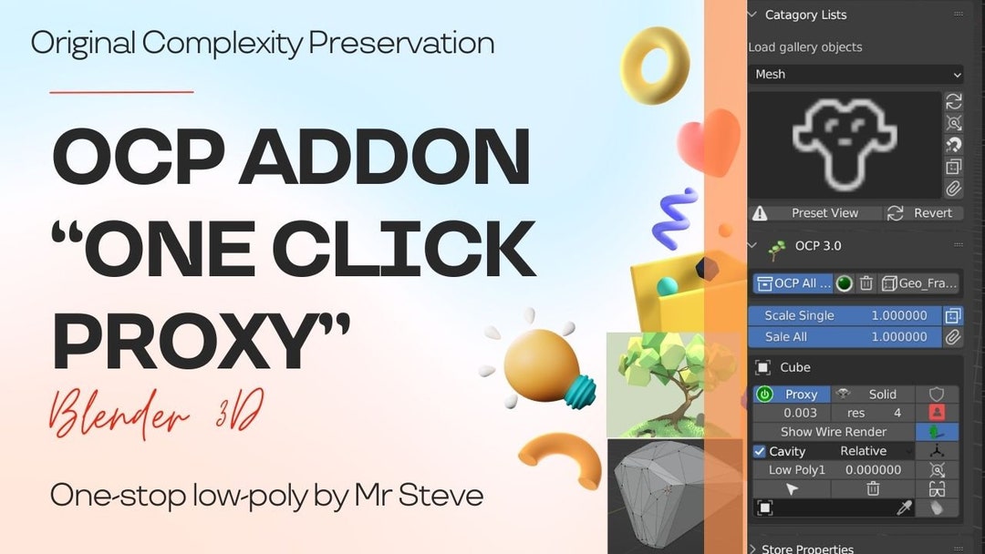 OCP 3.0 original Complexity Preservation or the one Click Proxy - Etsy