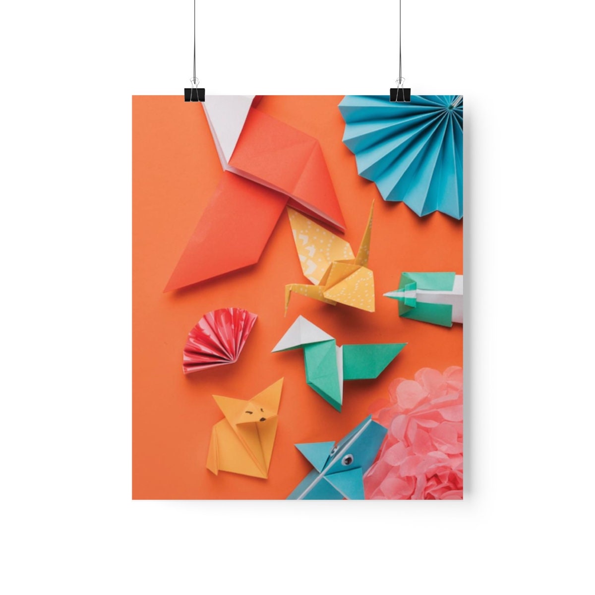 Origami Design Poster