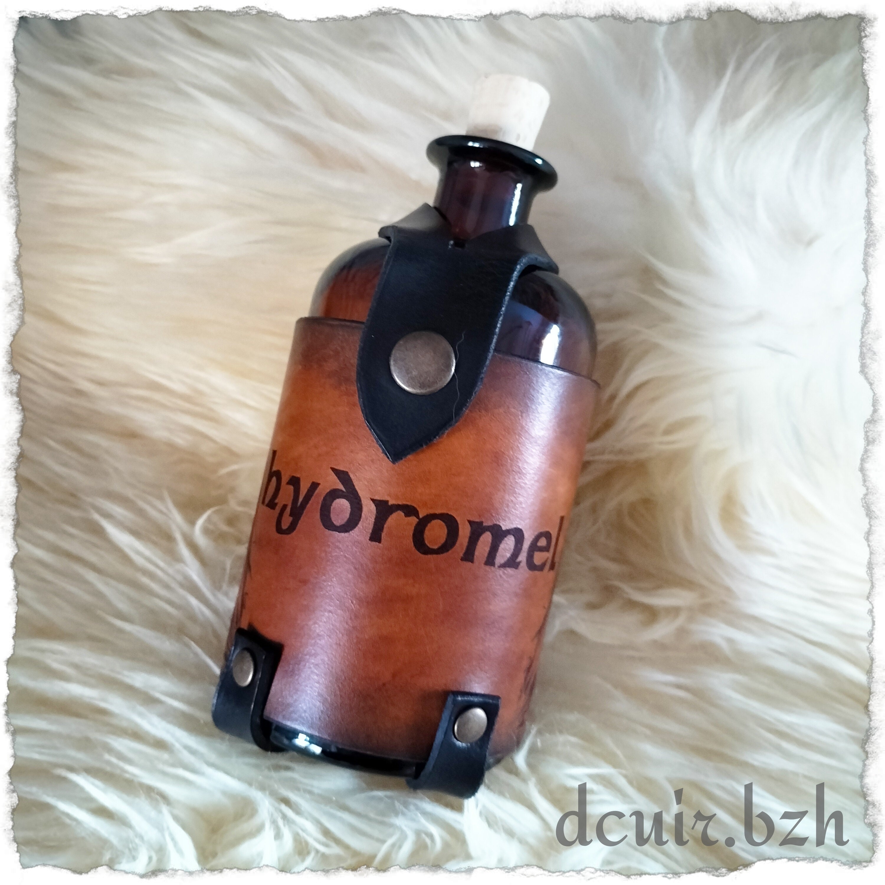 Bottle 50cl mead, Druid, Costume Accessory, Cosplay, Decoration - Etsy