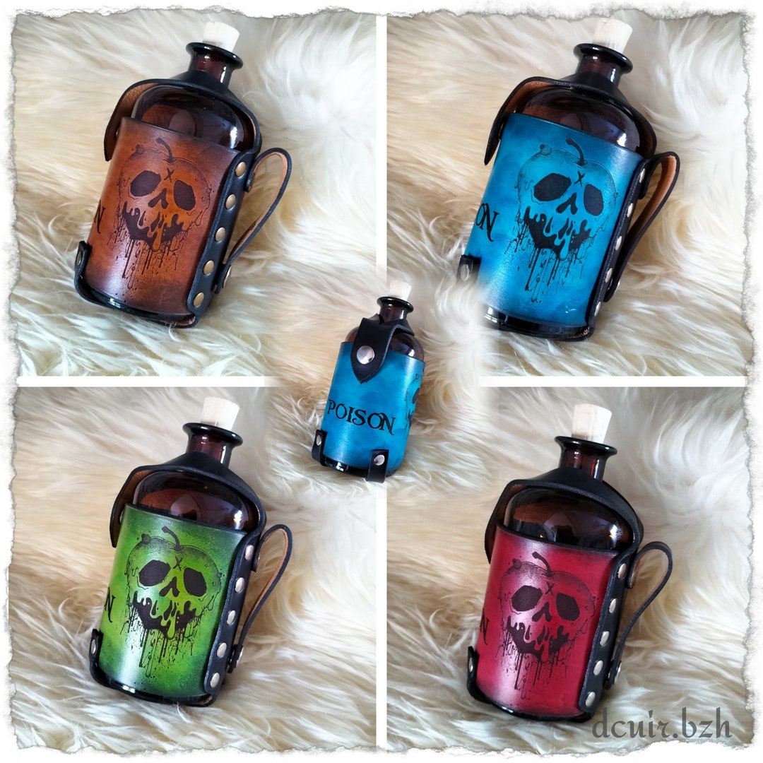 Bottle 50cl poison, Assassin, Witch, Wizard, Costume Accessory, Cosplay ...