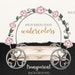 Watercolor Fairytale Carriage Clipart Princess Carriage - Etsy
