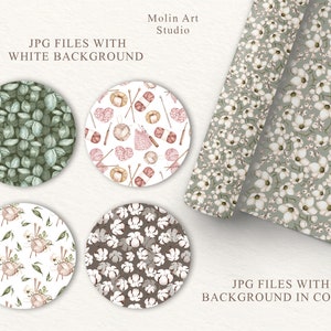 Watercolor Knitting Pattern: Seamless Digital Paper Pack (digital ...