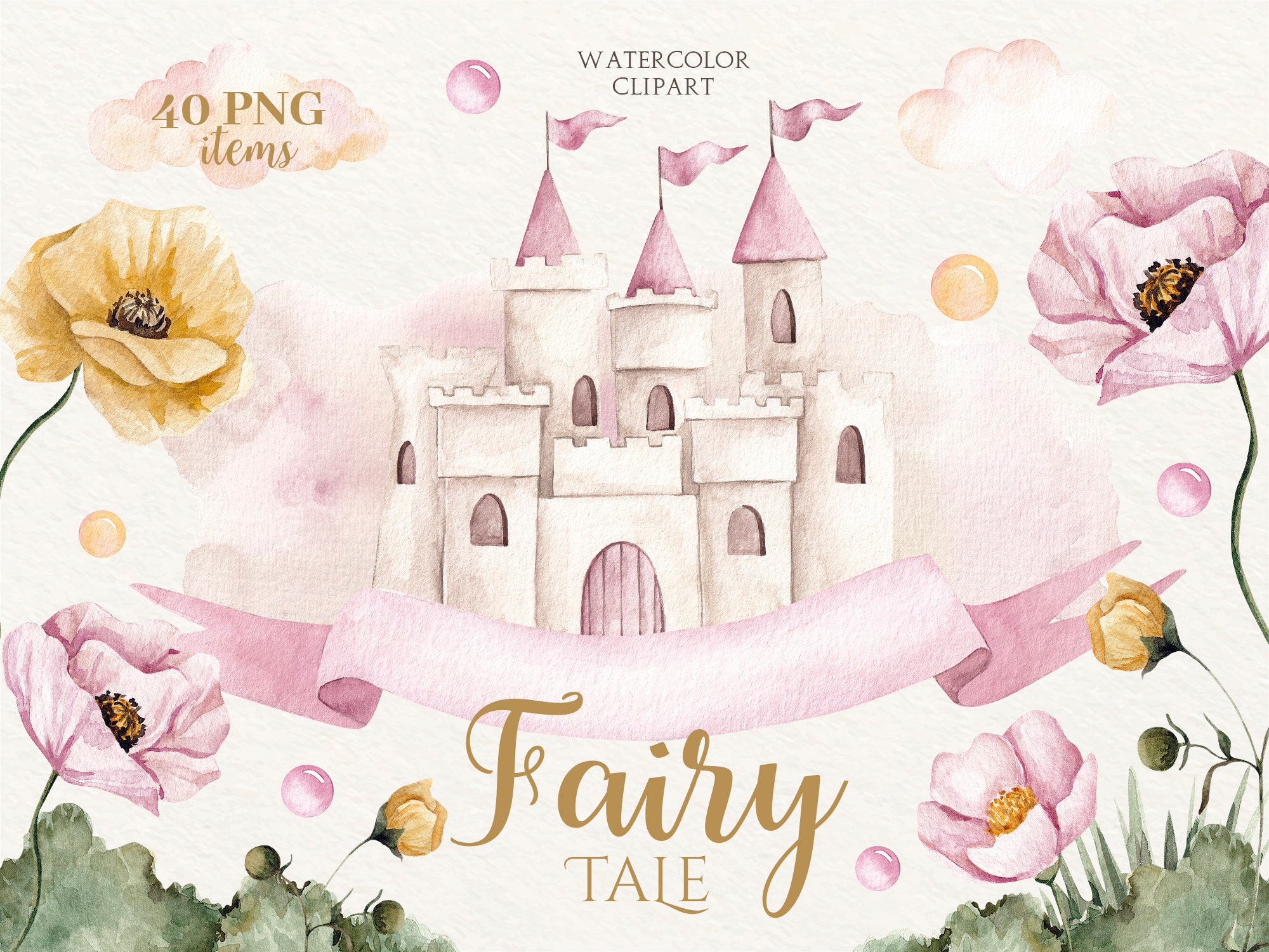Fairytale Castle Clipart