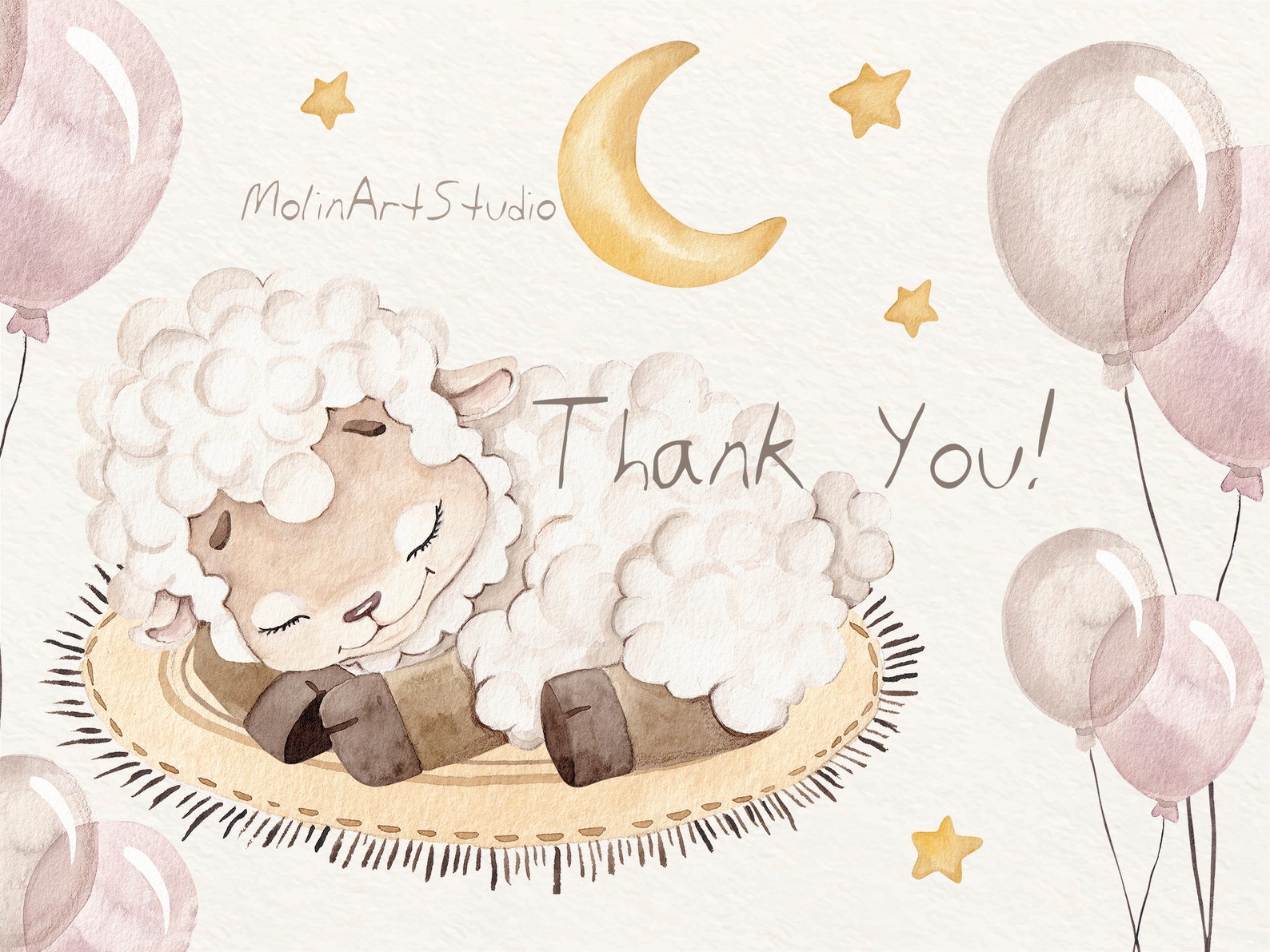 Watercolor Sheep Clipart Baby Sheep Clipart Nursery Art | Etsy Canada