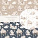 Sheep Pattern, Digital Paper Pack, Scrapbook Papers, Baby Seamless ...