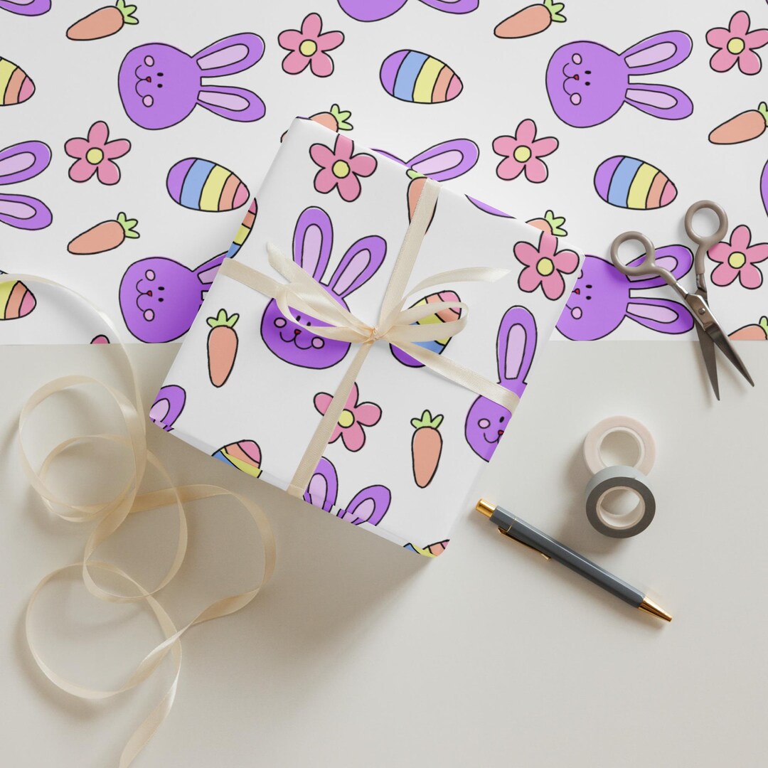 Easter Wrapping Paper Sheets - Etsy