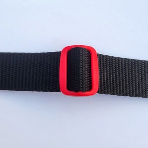 1in (25mm) Tri-glide Sliders 5 Piece Set, Adjustable Strap for Webbing ...