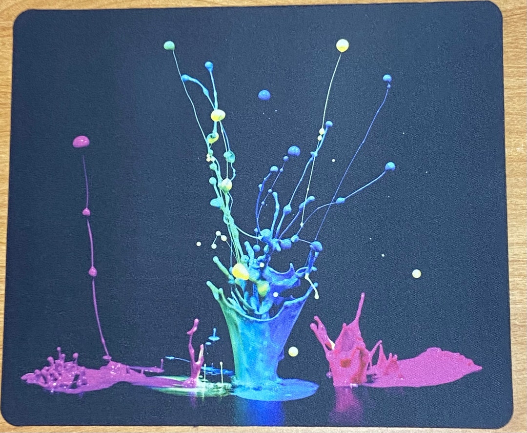 Mousepad, Colorful Sound Wave, Gift for Music Lovers, Ready to Ship - Etsy