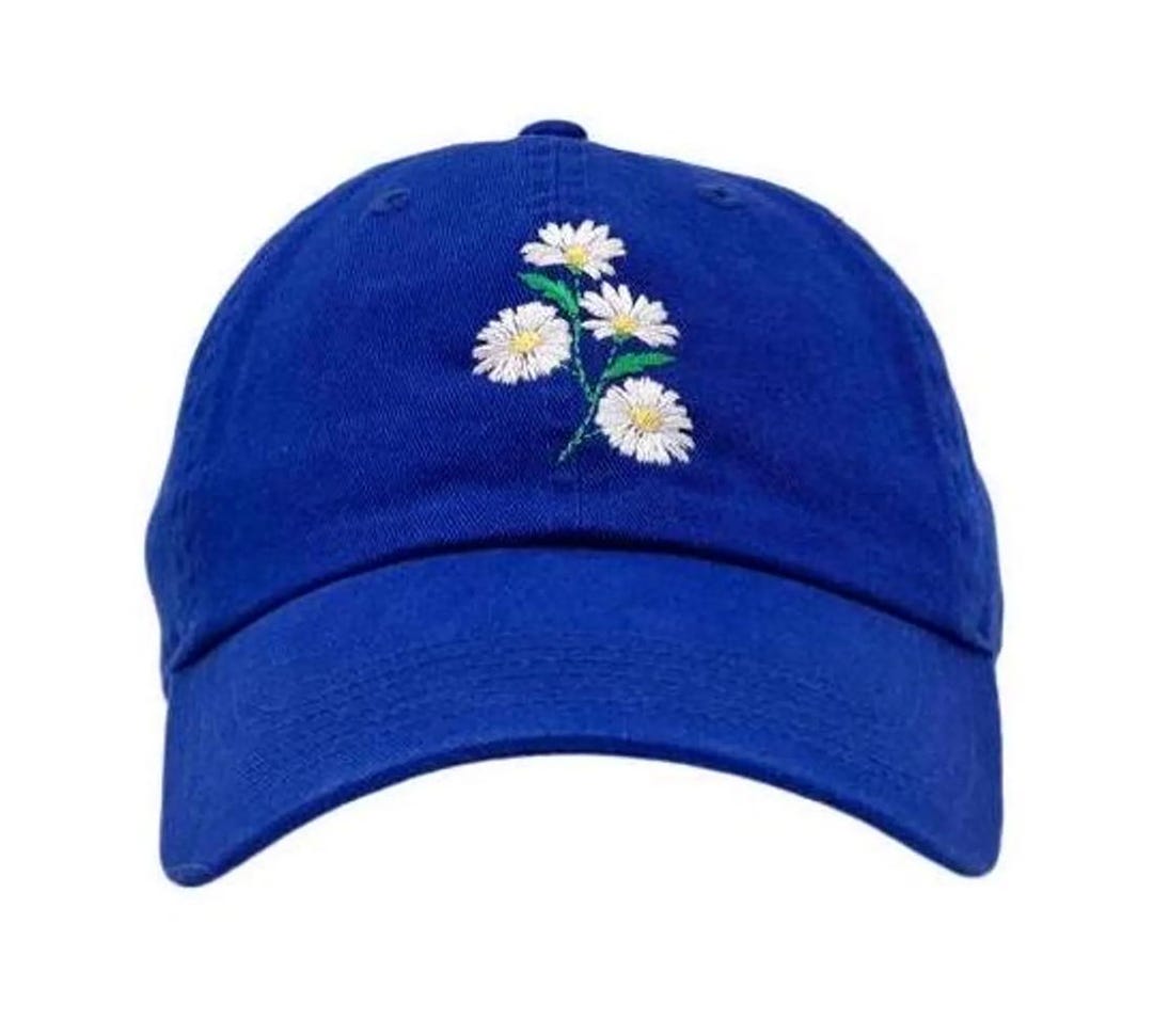 Embroidery "daisy" Hats, Custom Adult and Children Embroidery Baseball ...