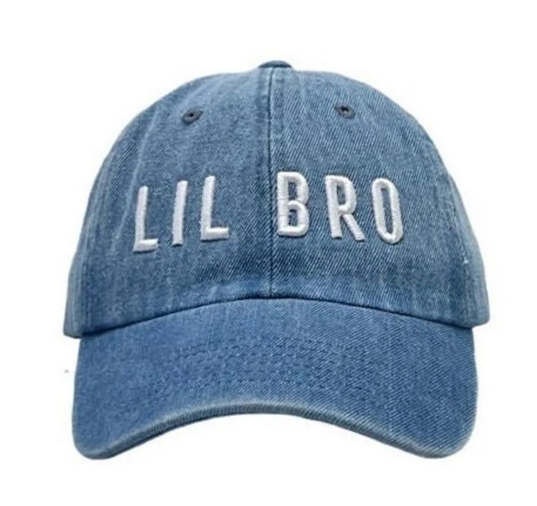 3D Puff “LIL BRO” Embroidery Hats,adult and Children Embroidery ...