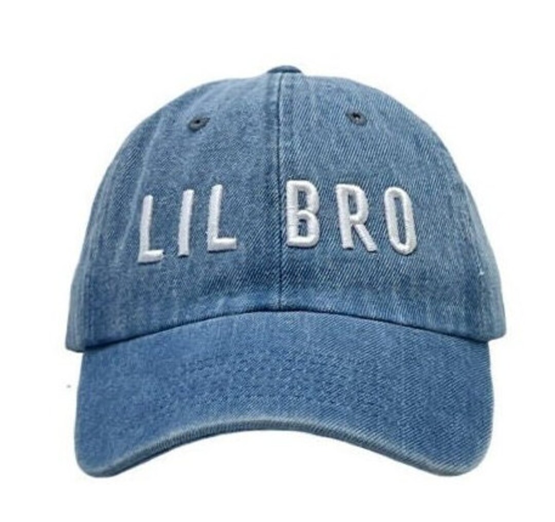 3D Puff "lil Bro" Embroidery Baseball Hats,custom Adult and Children ...