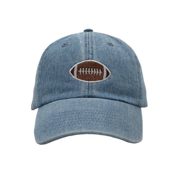 Embroidered Football - Etsy