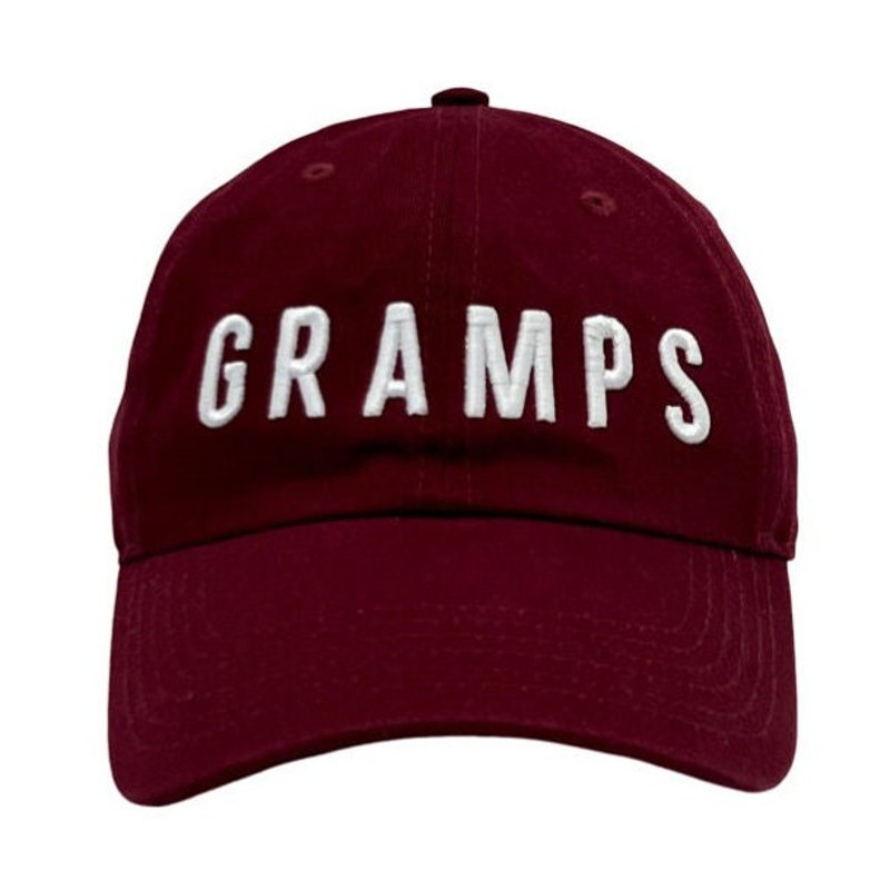 Gramps Embroidery Hat - Etsy