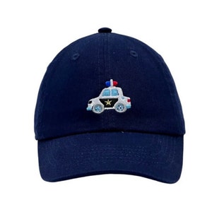 Police Car Embroidery Baseball Hats,children Baseball Hats,custom ...