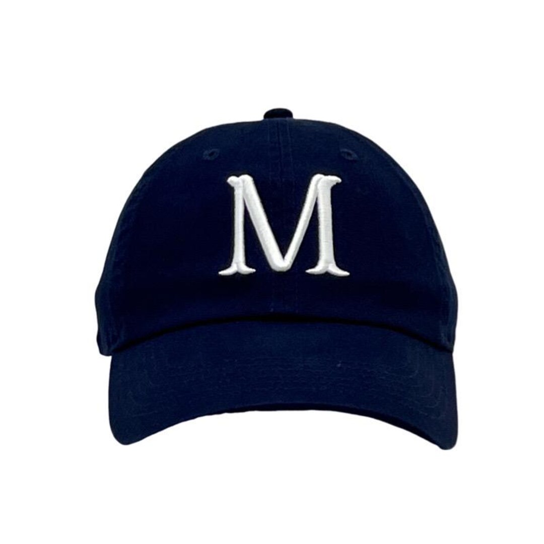 3D Puff "m", Letter Hats, Initial Cap, Monogramed Hats. Custom Color ...