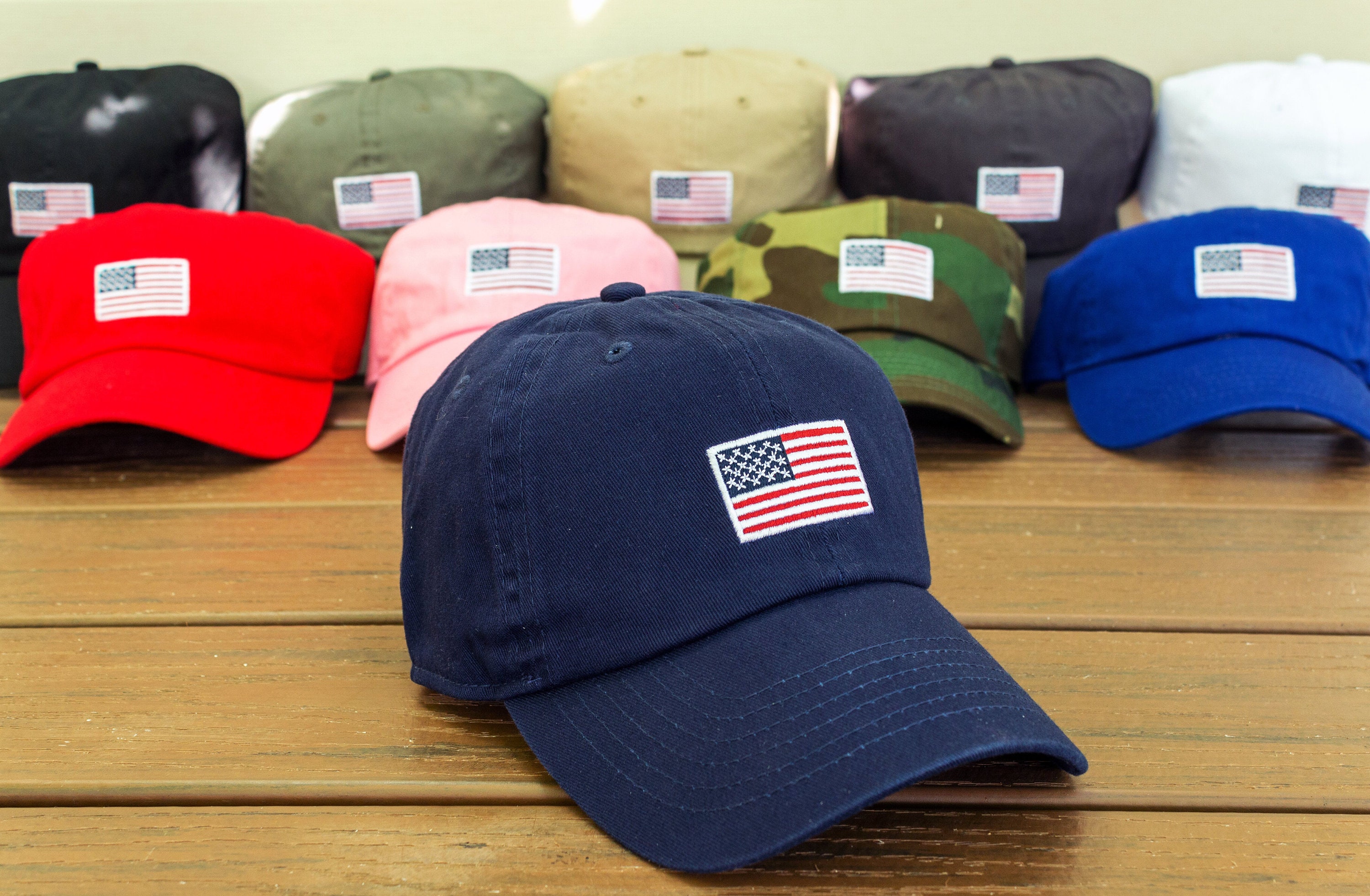 American Flag Baseball Cap USA for Men Women Teens - Etsy