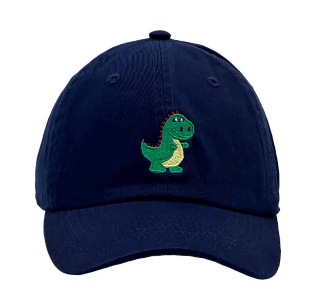 Dino Embroidery Hats,custom Children Embroidery Baseball Caps,game Day ...