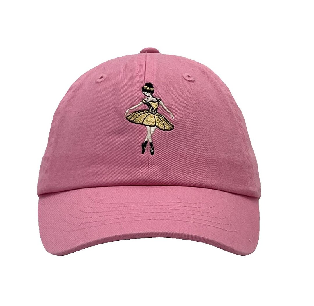 3D Puff "ballerina”embroidery Hats, Adult and Children Embroidery ...