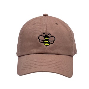 Bee Embroidery Baseball Hats,bee Custom Baseball Cap,adult and Children ...