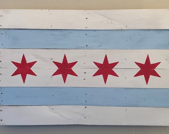 Cornhole Game-chicago Flag - Etsy