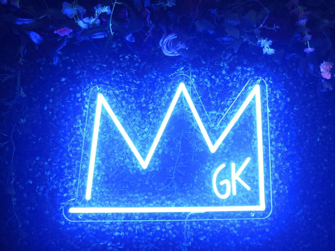 Queen Sign, Crown Sign Home Decor Custom Neon Light Wall Decoration ...