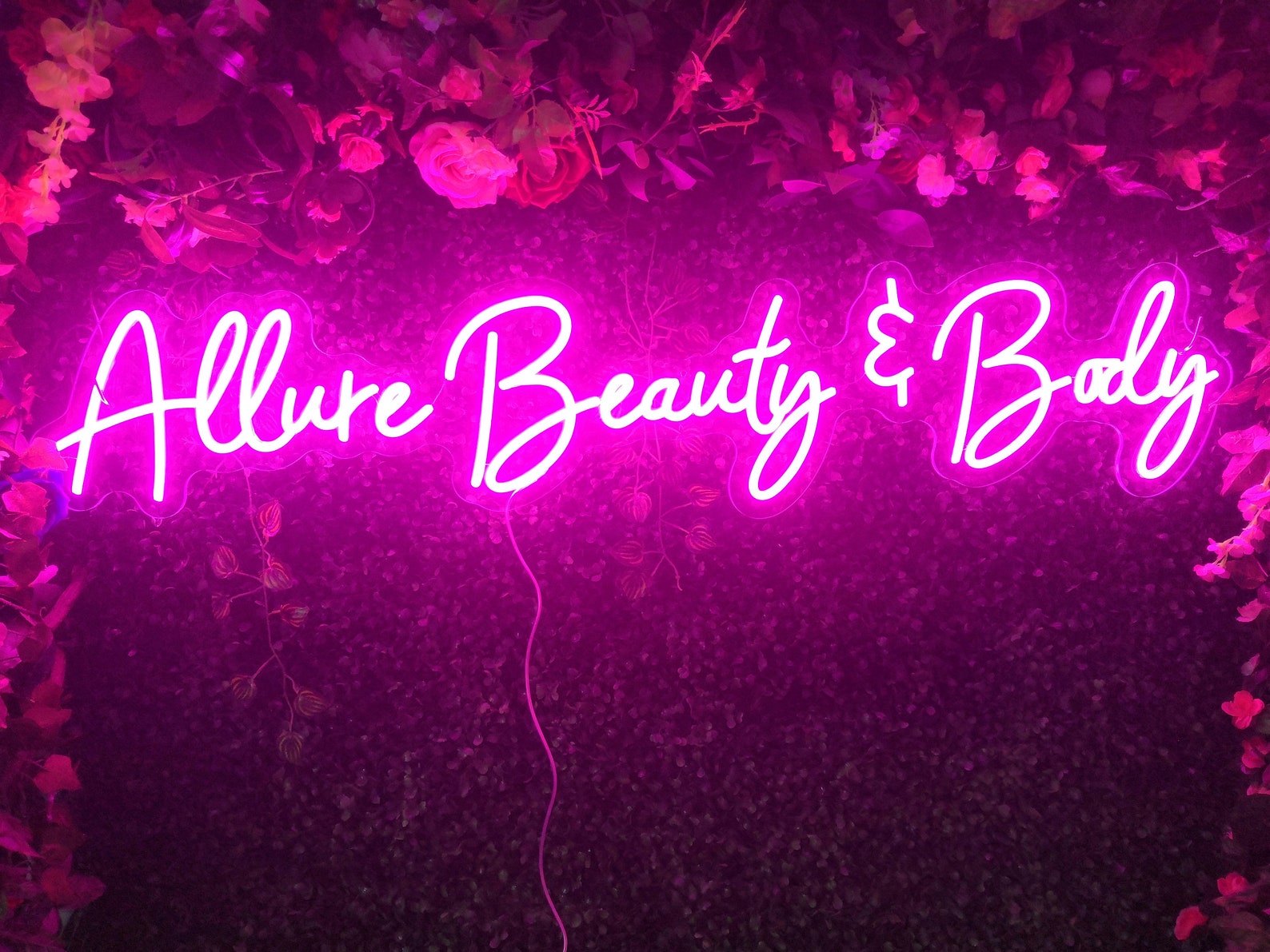 Beauty Salon Neon Sign Beauty Salon Sign Beauty Salon Wall - Etsy