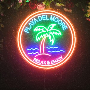 Houston Skyline Neon Sign Custom Neon Sign for Room Decor - Etsy