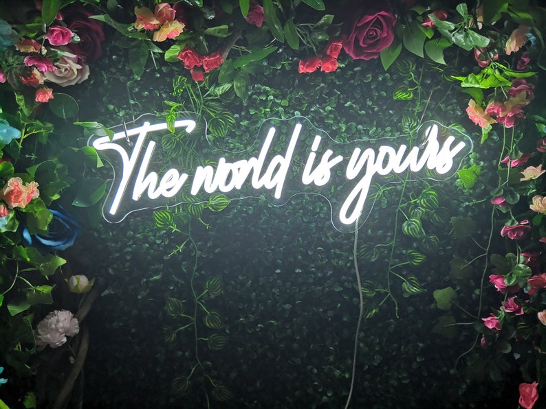 Weed Neon Sign Handmade LED Neon Sign Leaf LED Sign Bar - Etsy