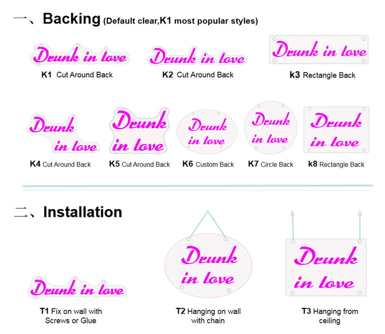 Dual Color LED Neon Sign Custom Neon Sign for Store Home | Etsy