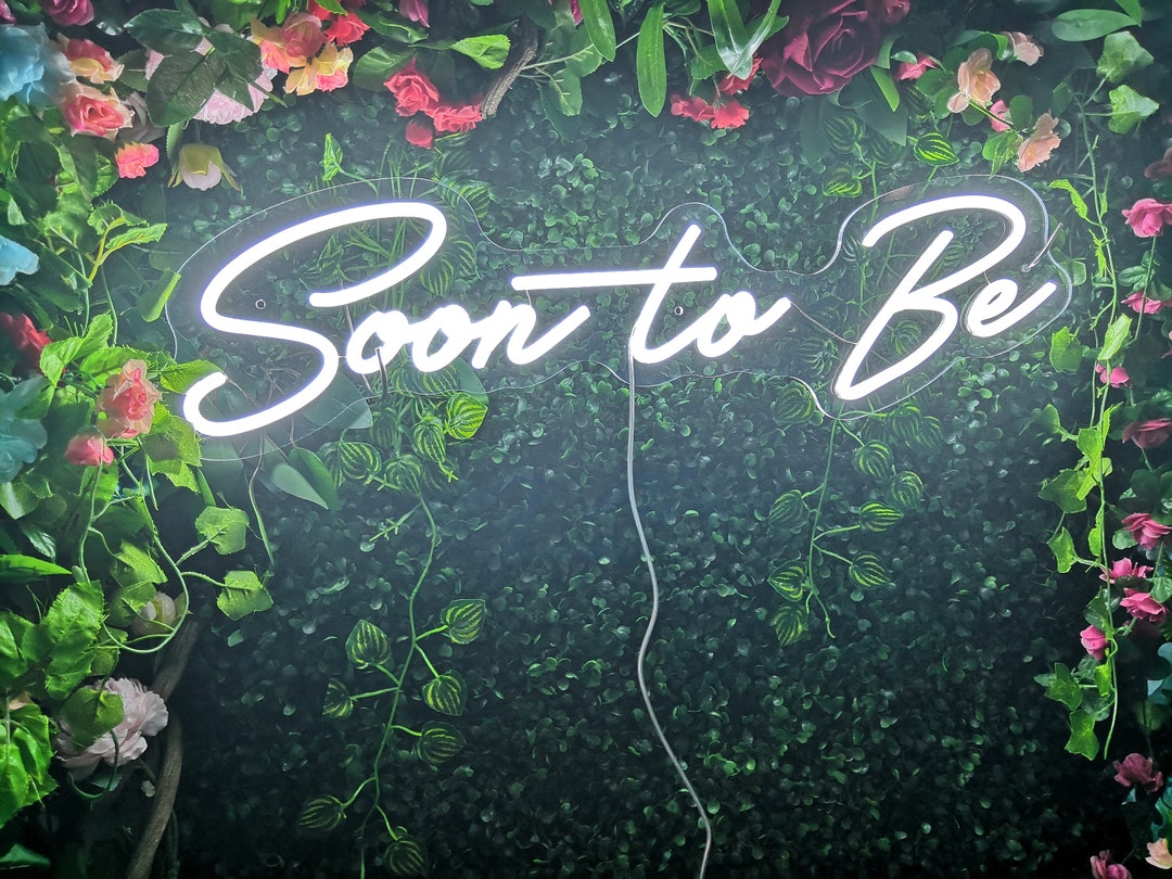 Soon to Be Neon Sign for Wedding Decor LED Light Signs Bride Room LED ...