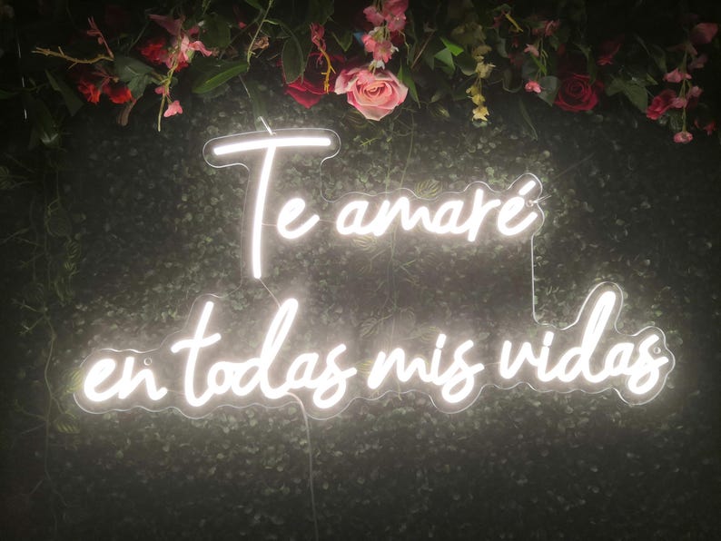 Viva La Vida Custom LED Neon Sign: Wedding Party Decor - Etsy