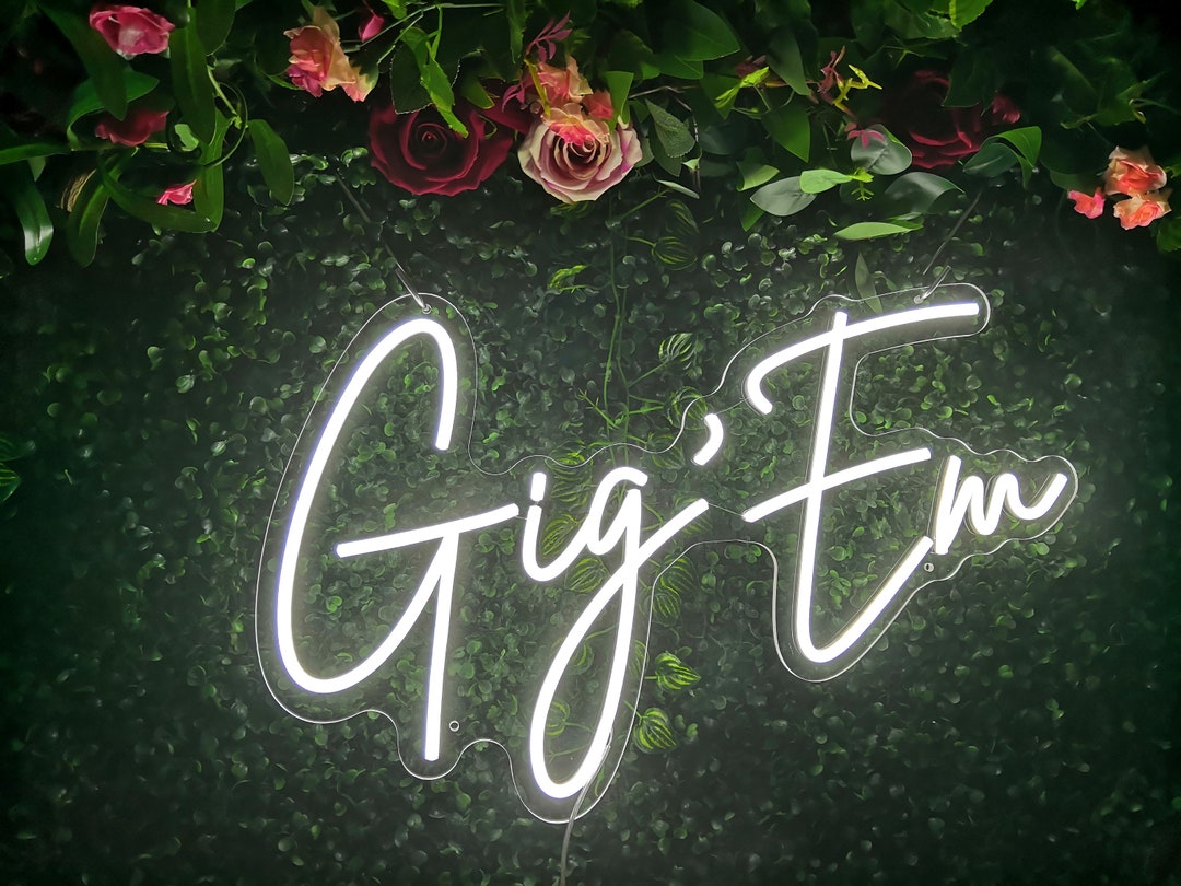 Graduation Gig Neon Sign Prom Light Decor, Graduation Prom Neon Sign ...