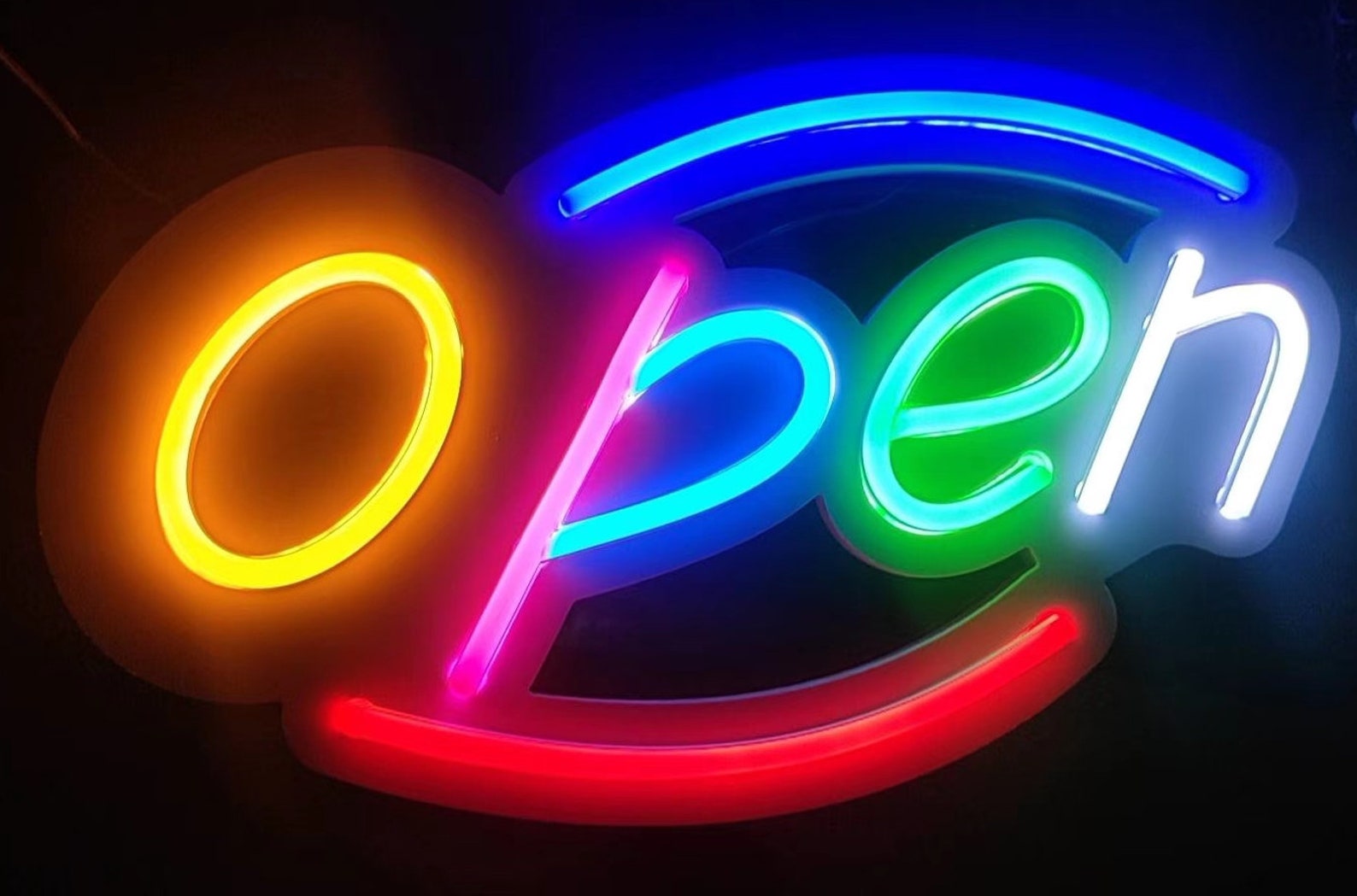 Open Sign Neon Light 19.7x13.8incustom Neon Sign Open Neon | Etsy